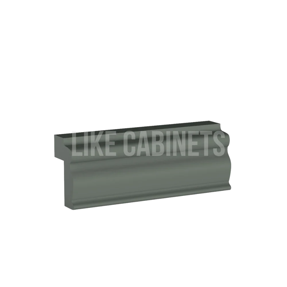 Aston Green Light Rail Moulding – Bold Cabinet Trim | Like Cabinets